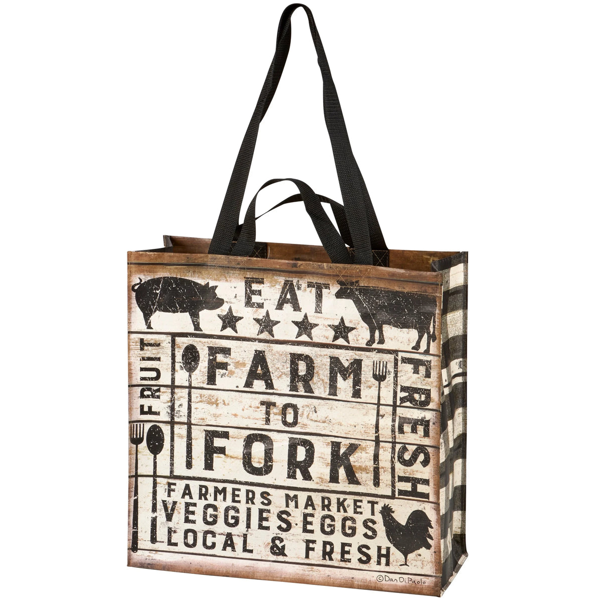 Market Tote - Farm to Fork – The Old Farmer's Almanac Store
