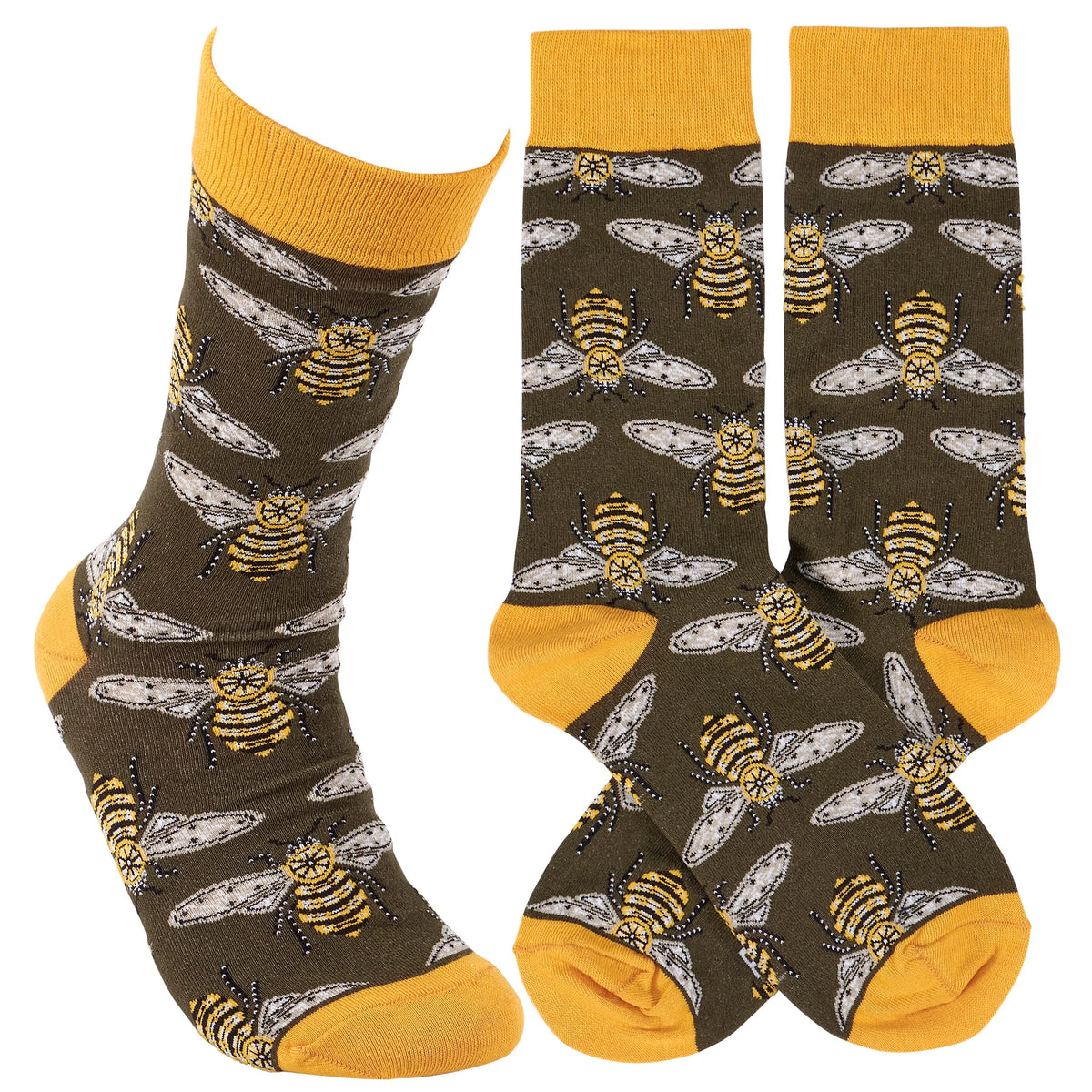 Honey Bee Socks – The Old Farmer's Almanac Store