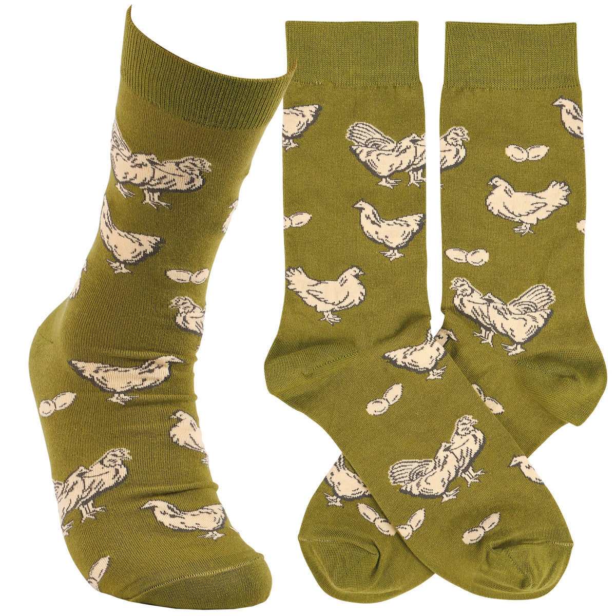 Happy Chicken Socks – The Old Farmer's Almanac Store