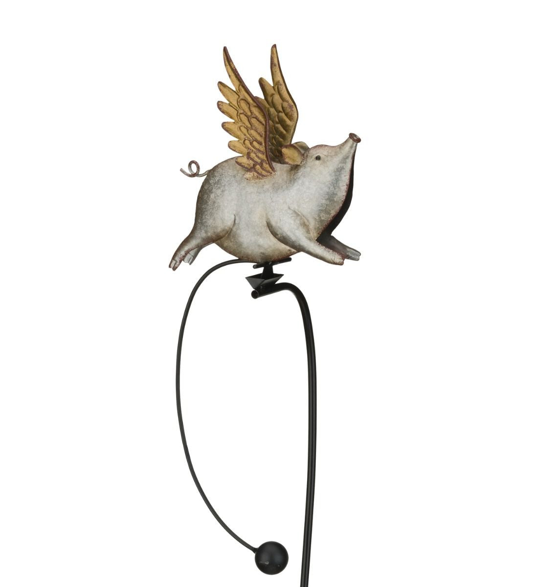 Flying Pig Rocker Stake – The Old Farmer's Almanac Store