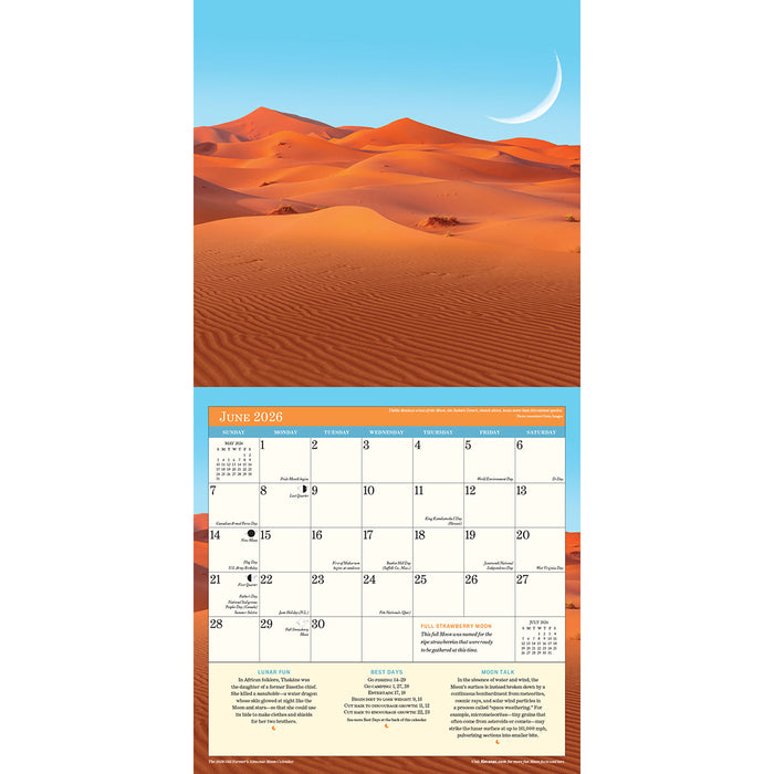 2026 Old Farmer’s Almanac Calendars – The Old Farmer's Almanac Store