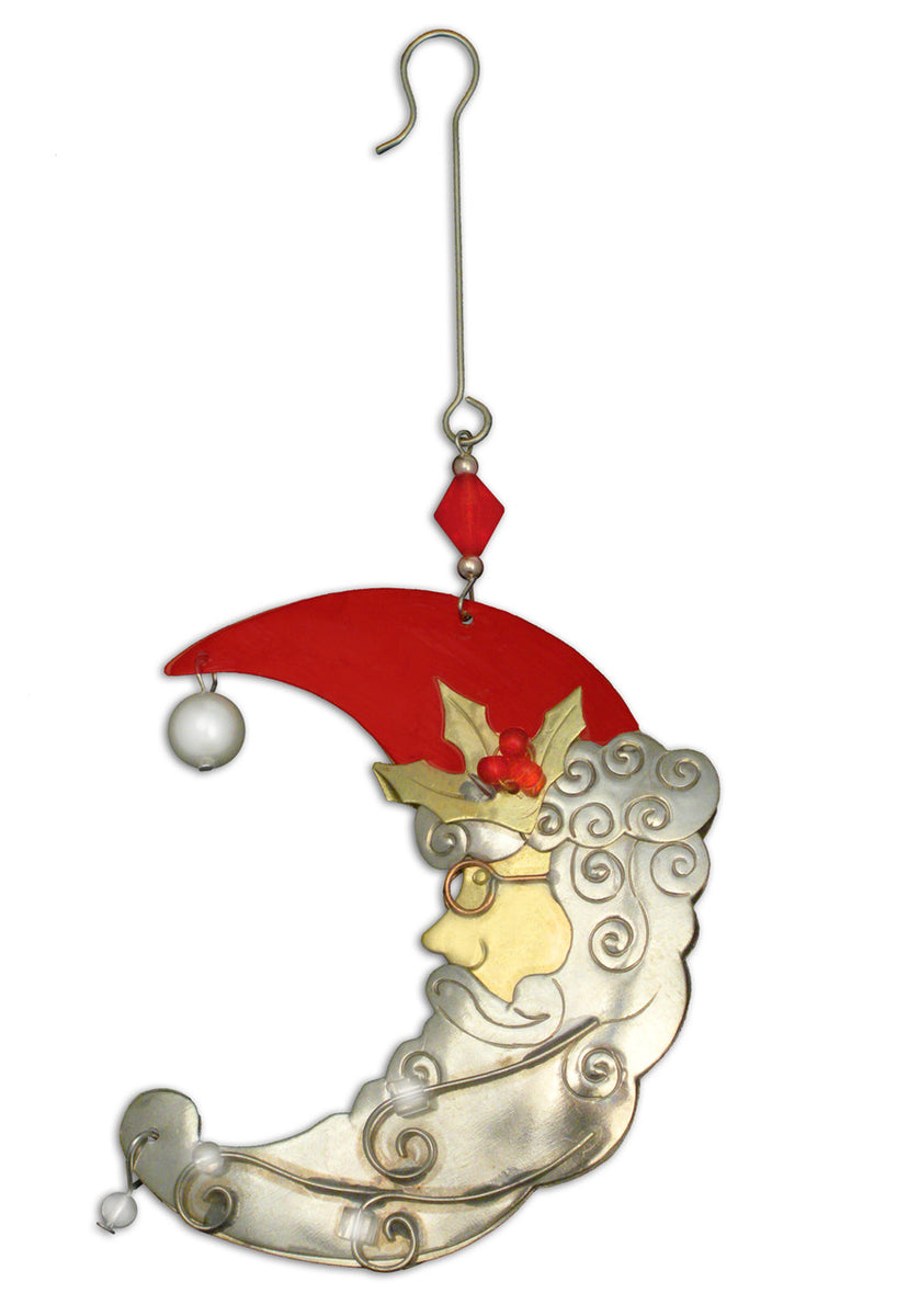 Santa Moon Ornament – The Old Farmer's Almanac Store