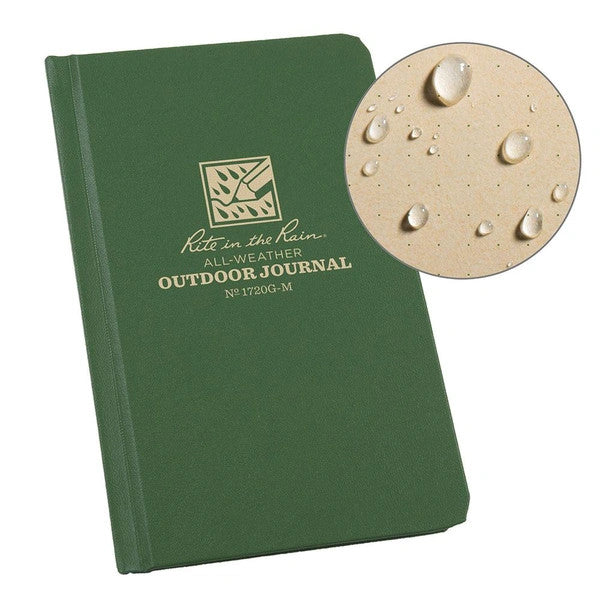 Weatherproof Bound Book - Green Fabrikoid Cover – The Old Farmer's ...