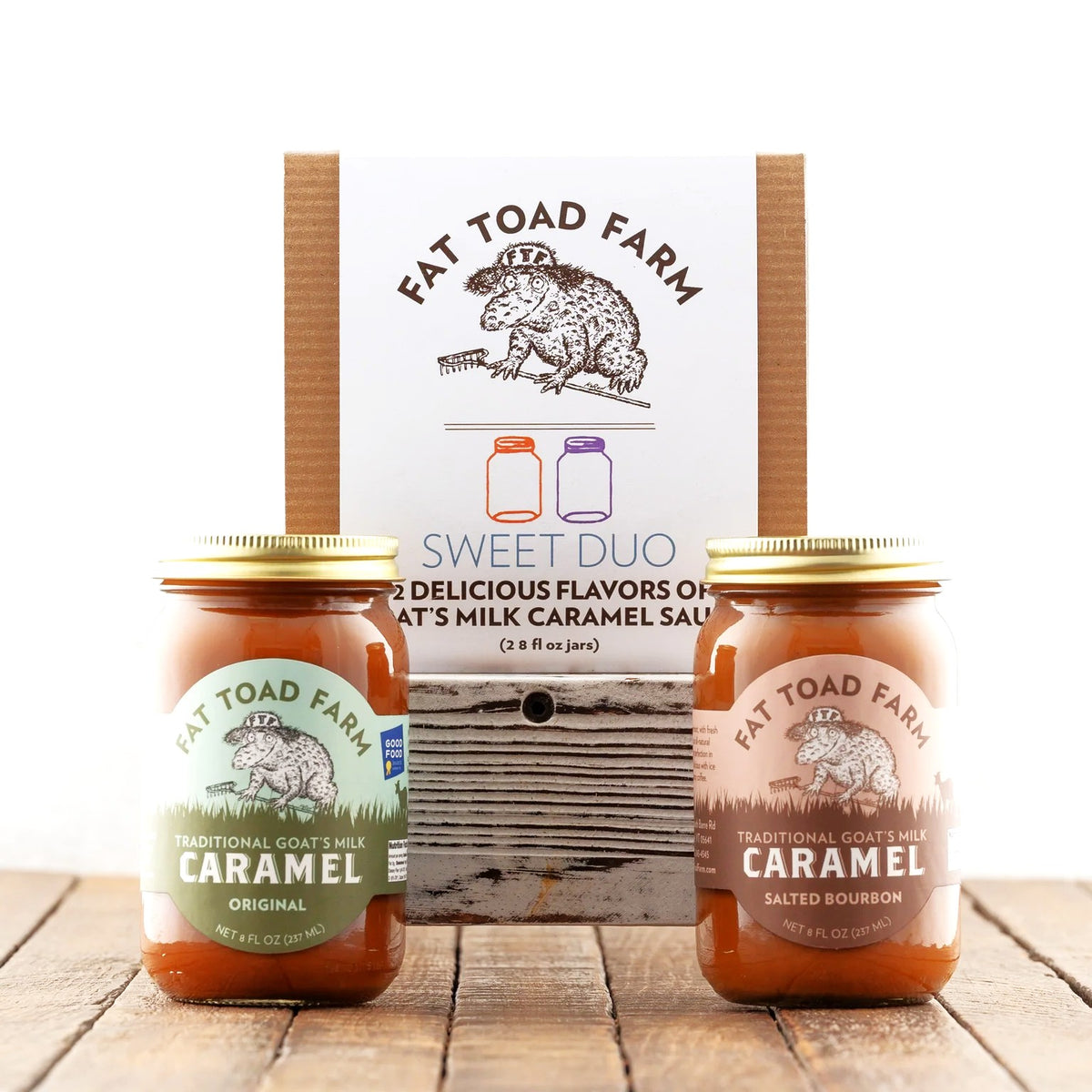 Sweet Duo Caramel Gift Box – The Old Farmer's Almanac Store