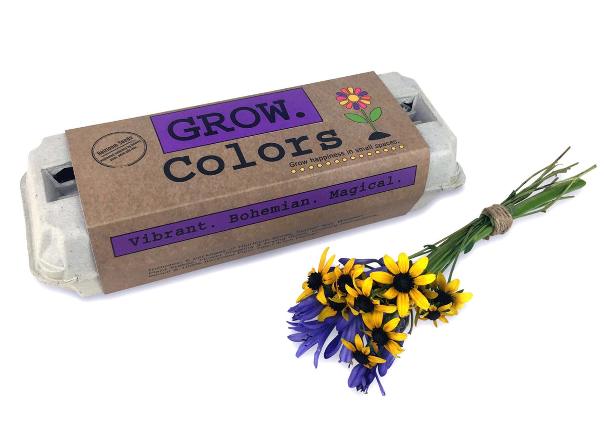 Grow Colors Flower Garden Kit – The Old Farmer's Almanac Store