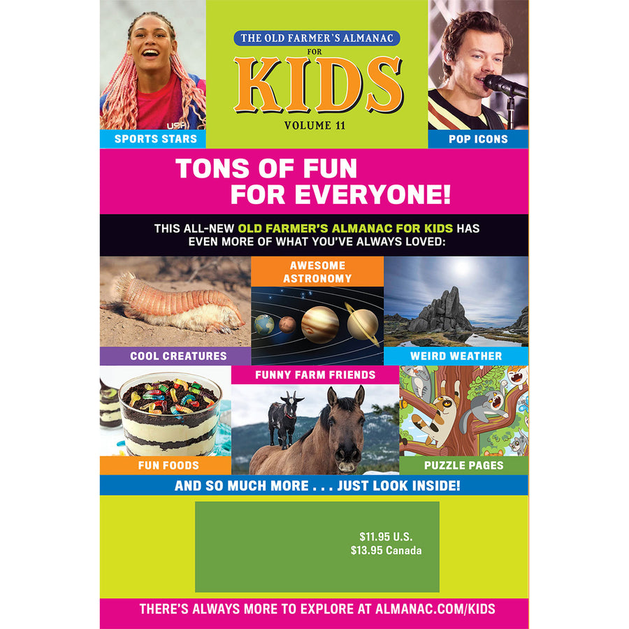 Books for Kids – The Old Farmer's Almanac Store