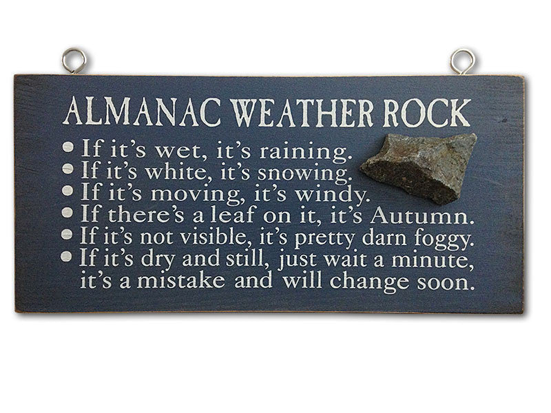 The Almanac Weather Rock – The Old Farmer's Almanac Store