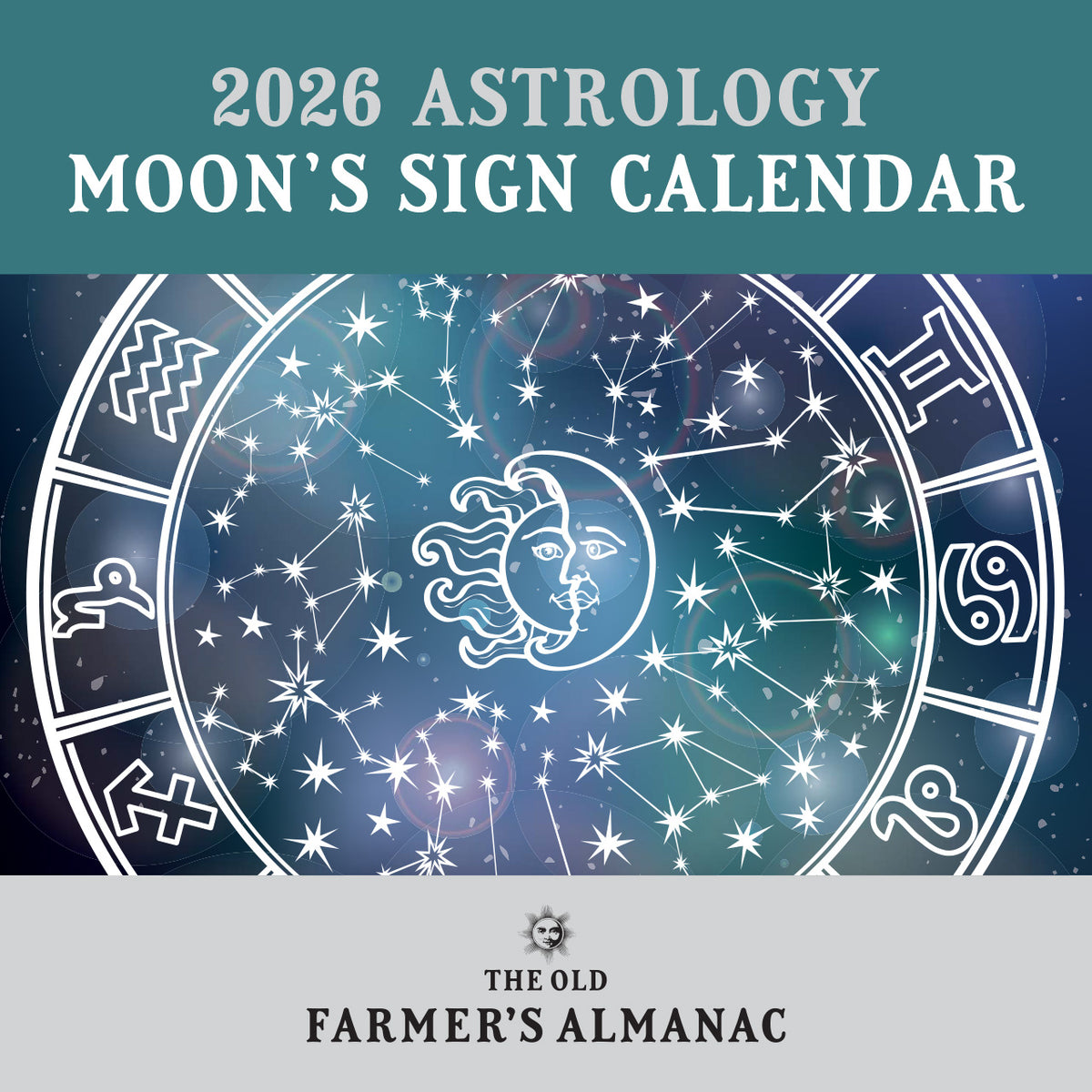 2026 Astrology Moon's Sign Calendar - PDF Download – The Old Farmer's ...